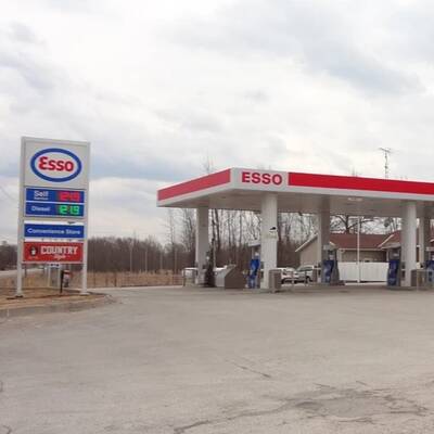 ESSO Gas Station with Rental Property For Sale in Ontario